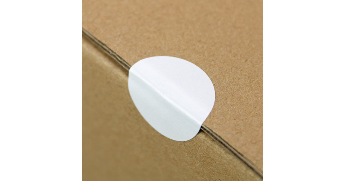 25mm White Stickers (1000pcs) | Gadsby