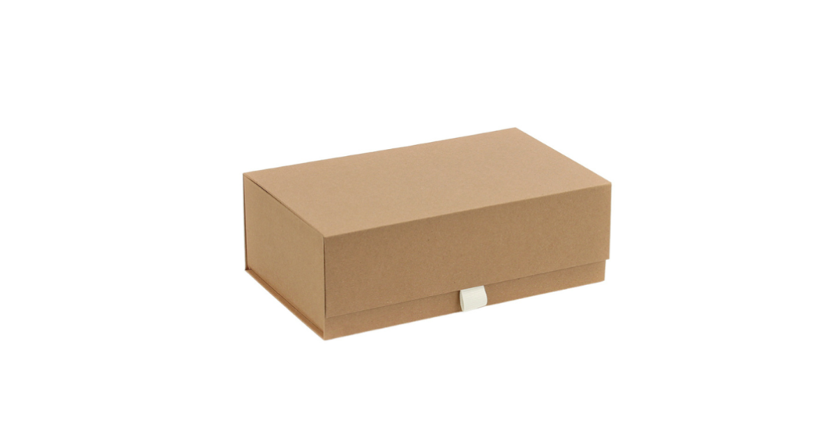 Small Magnetic Card Gift Box - Kraft | Gadsby