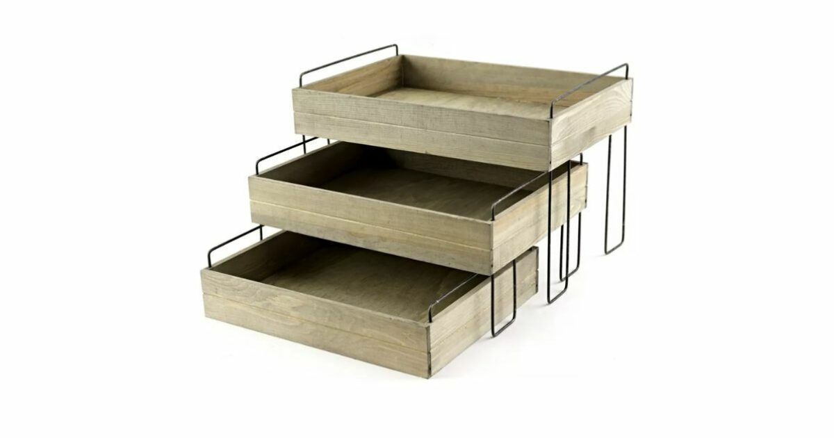 Wood & Wire Nested Crate Set | Gadsby